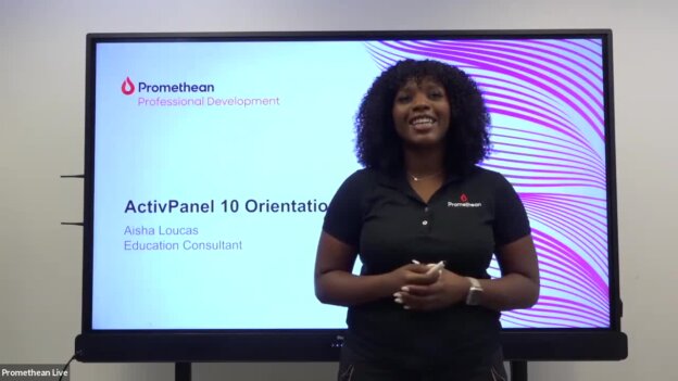 Promethean ActivPanel Orientations - Learn Promethean