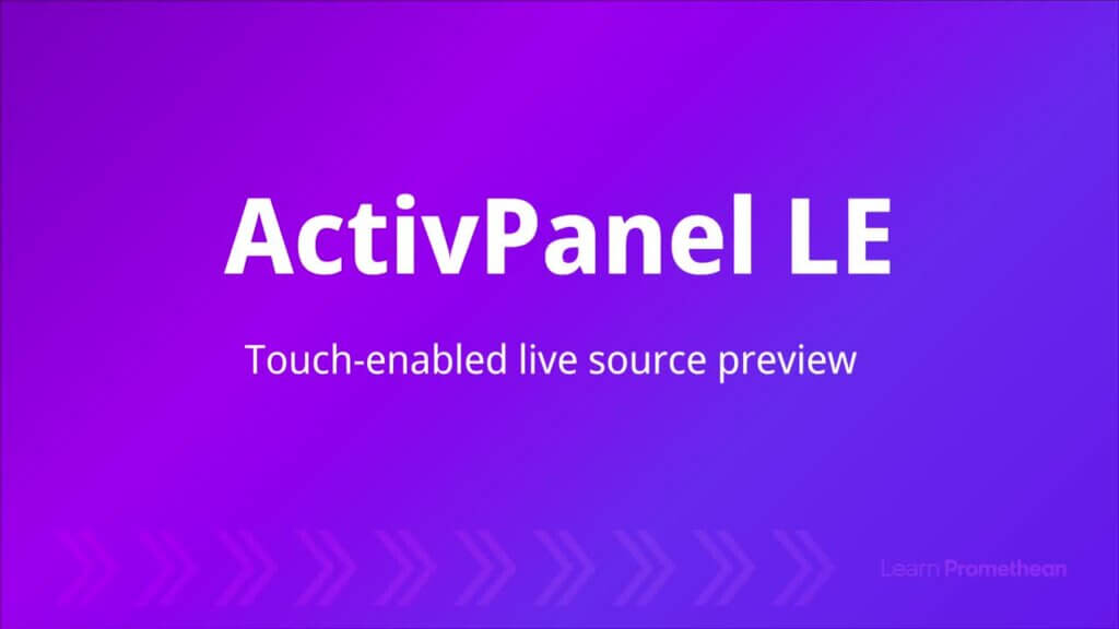 ActivPanel 9: Connecting devices with Screen Share - Learn Promethean