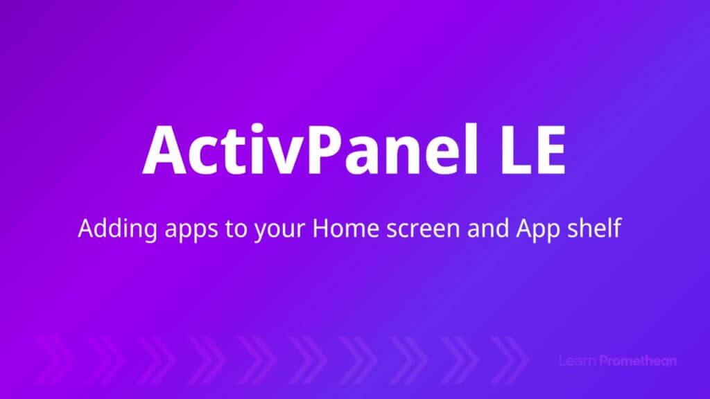 ActivPanel 9: Connecting devices with Screen Share - Learn Promethean